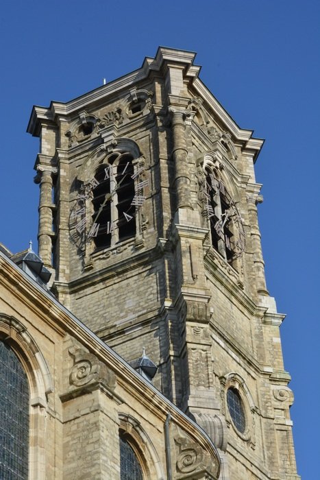 Medival church tower building architecture free image download