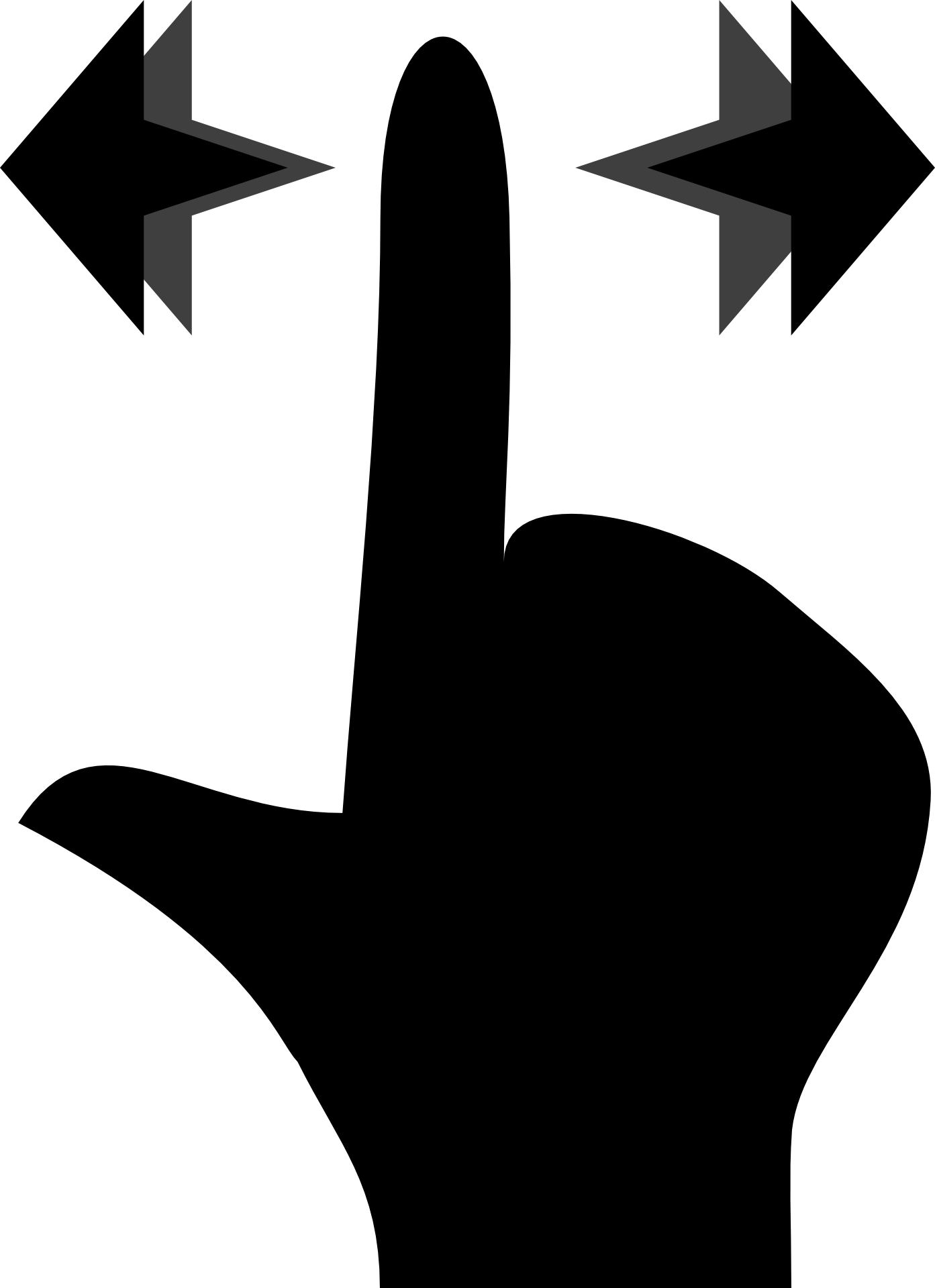 Hand finger action drawing free image download