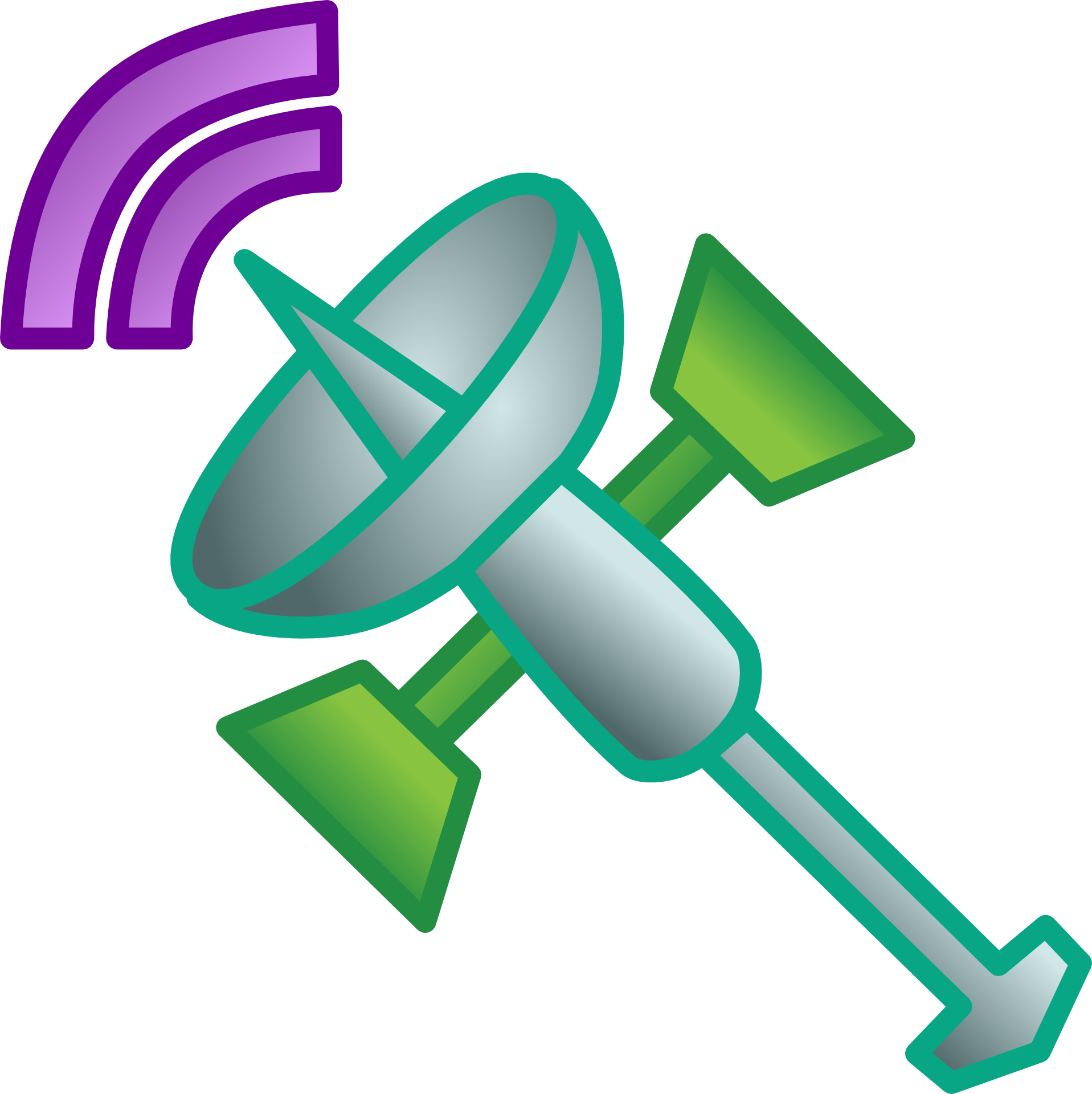 Satellite communication drawing free image download