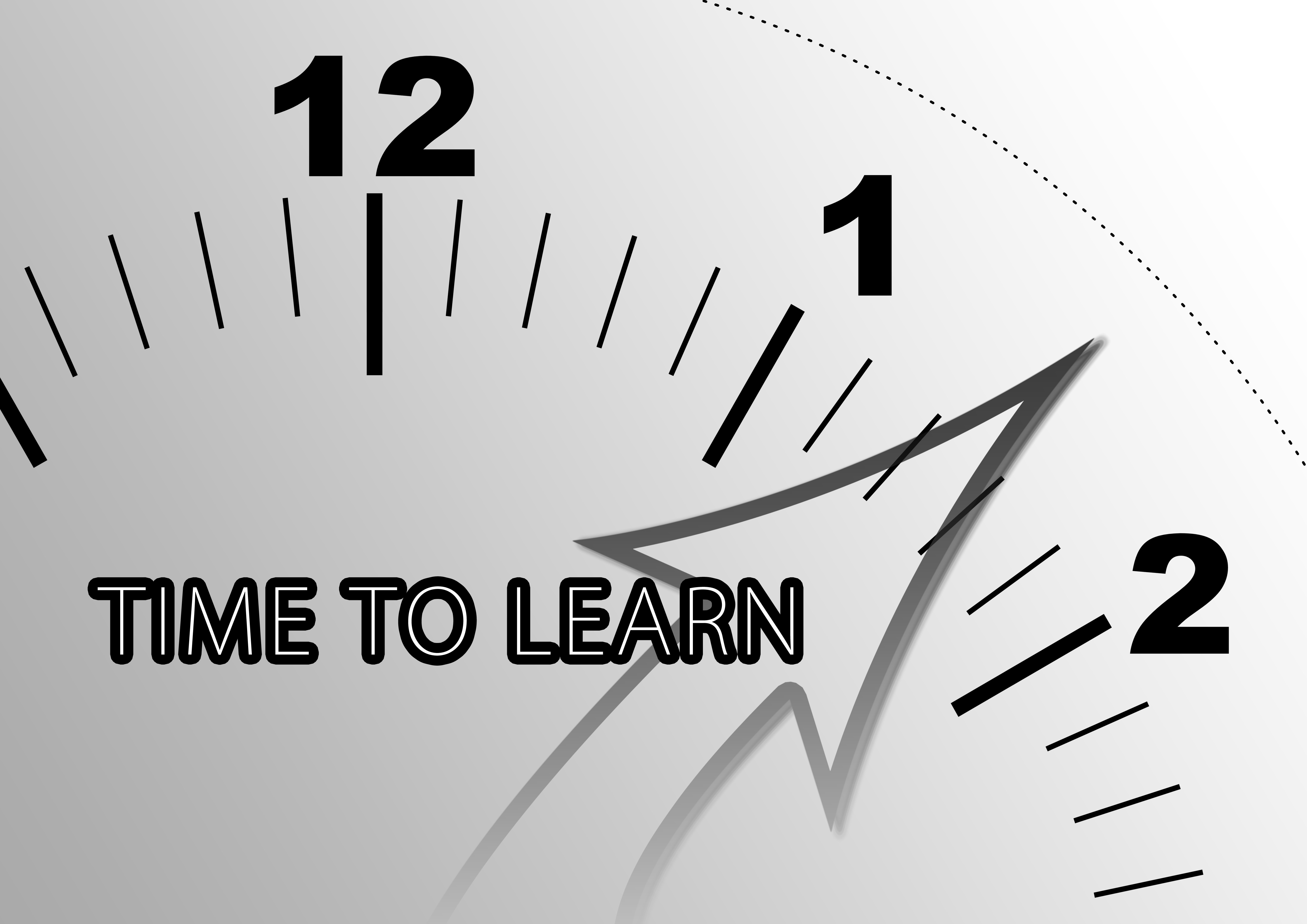 Clock Time To Learn Free Image Download