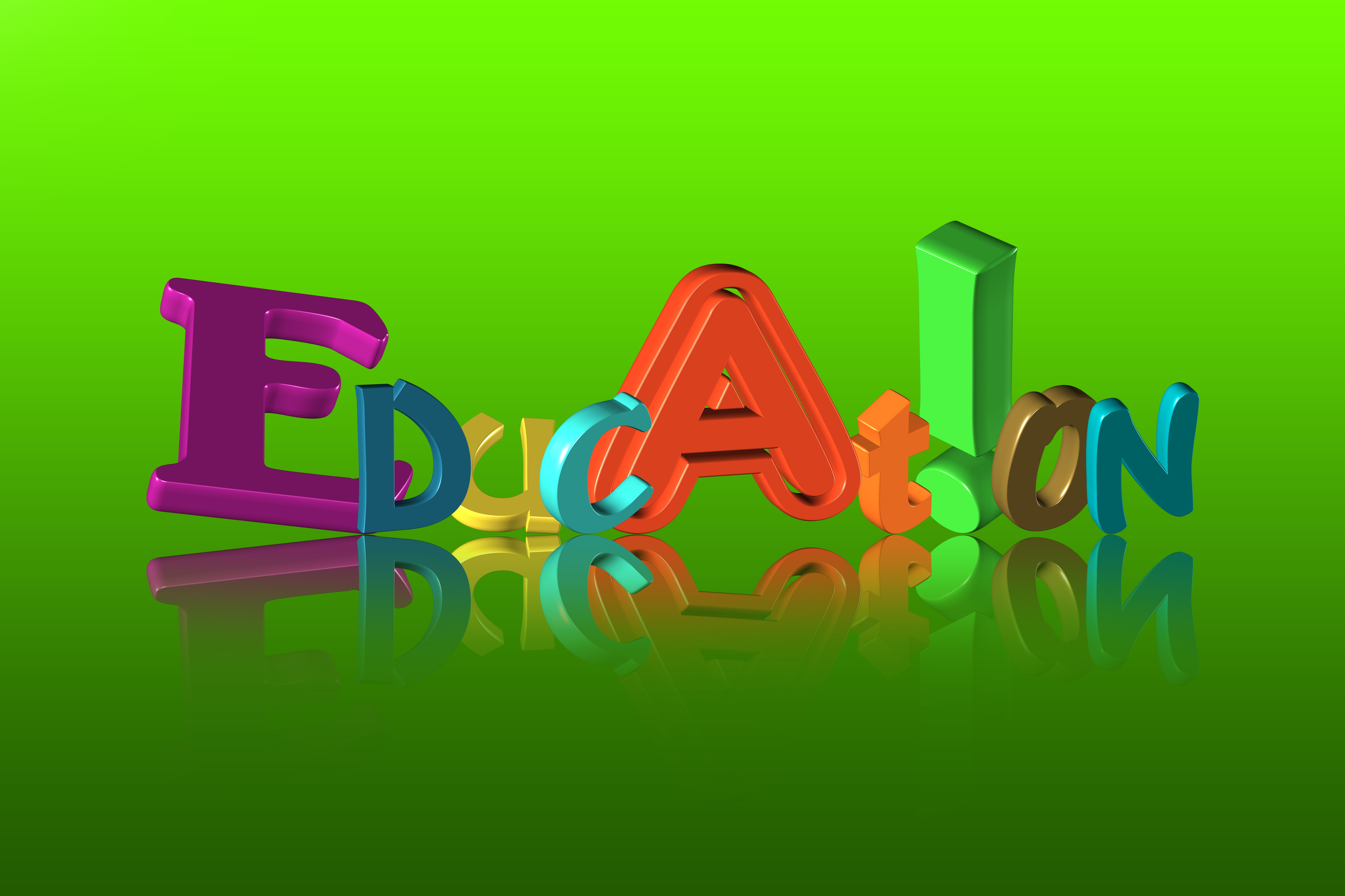 Education letters font free image download