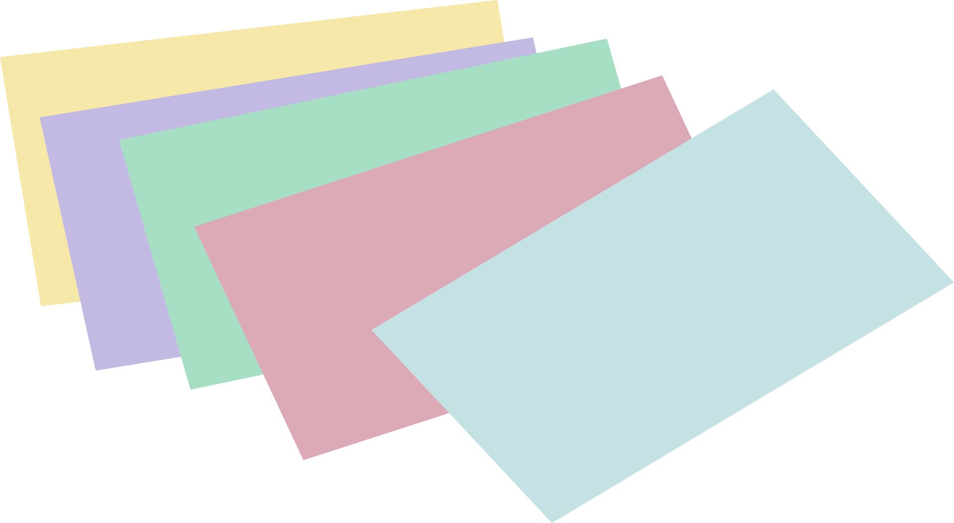 Drawn colorful sheets of paper free image download