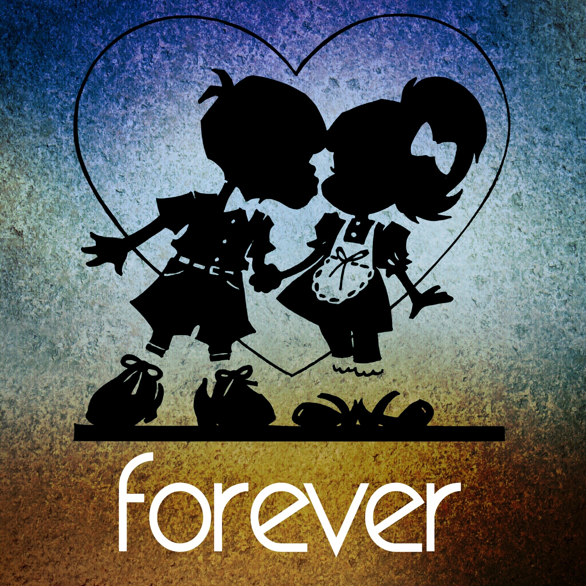 Forever young as an illustration free image download