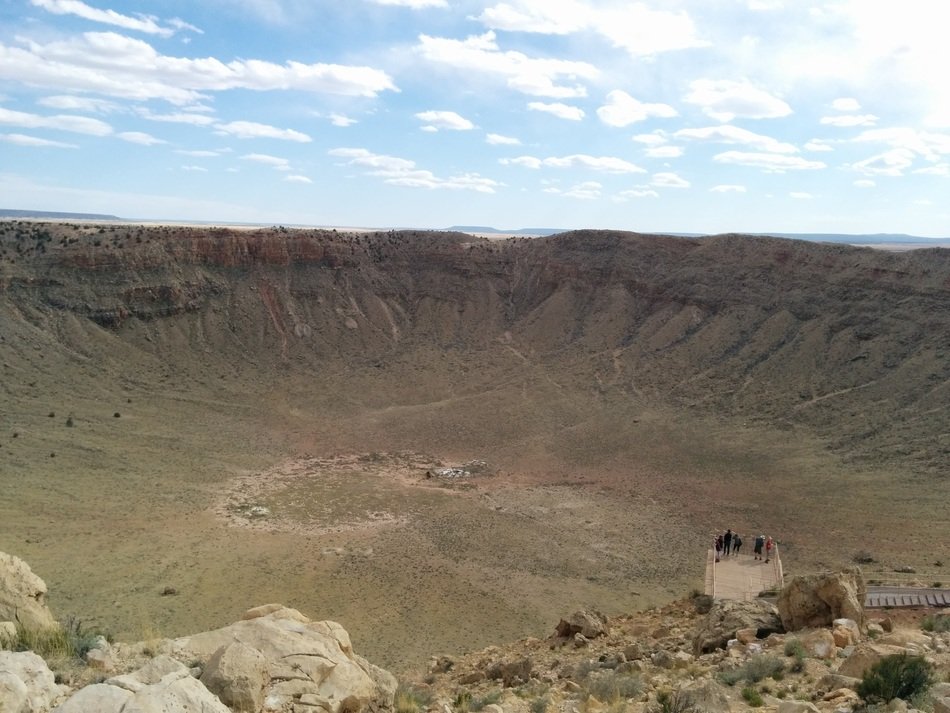 Landscape of crater free image download