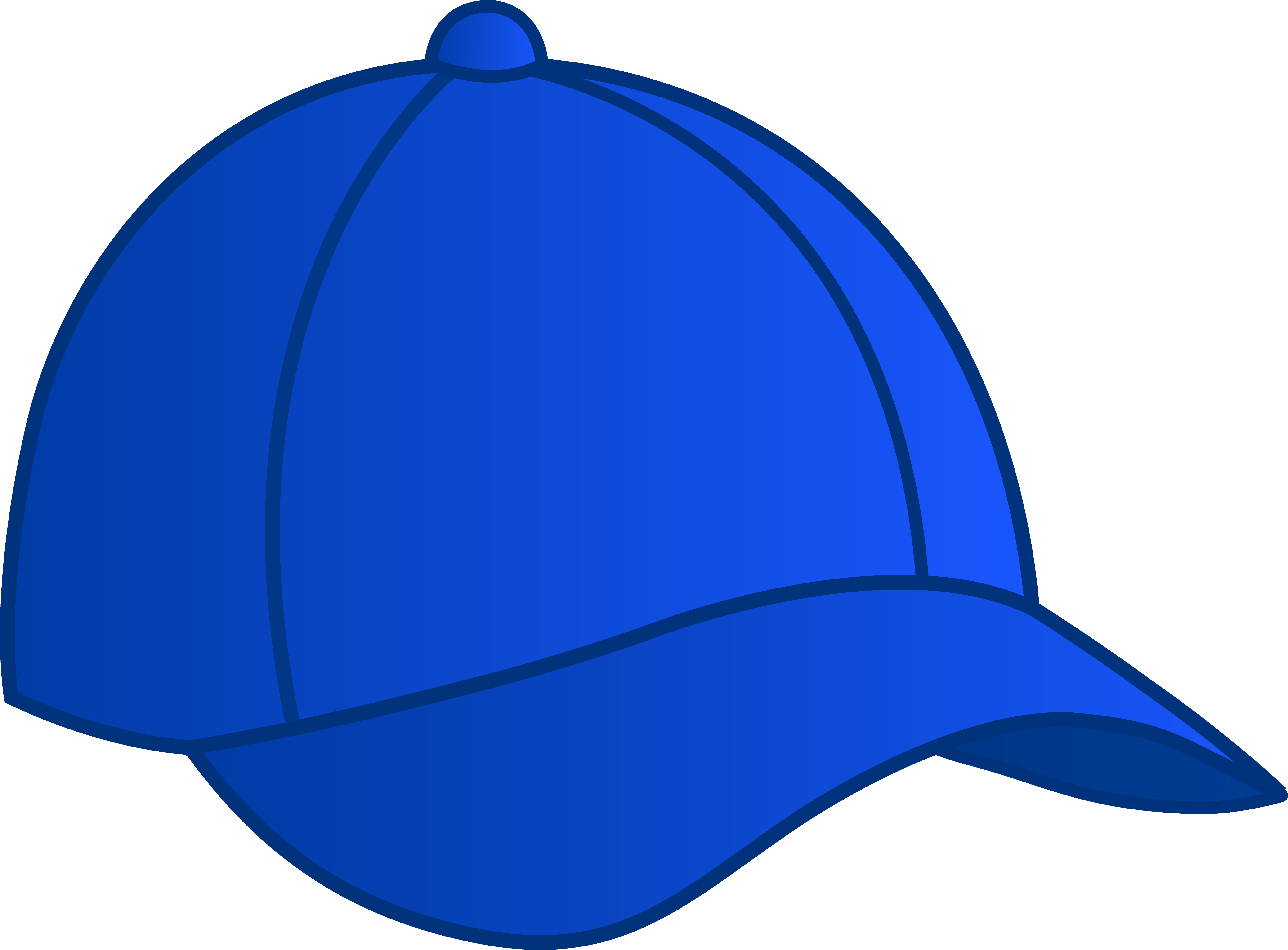 Blue Baseball Hat drawing free image download