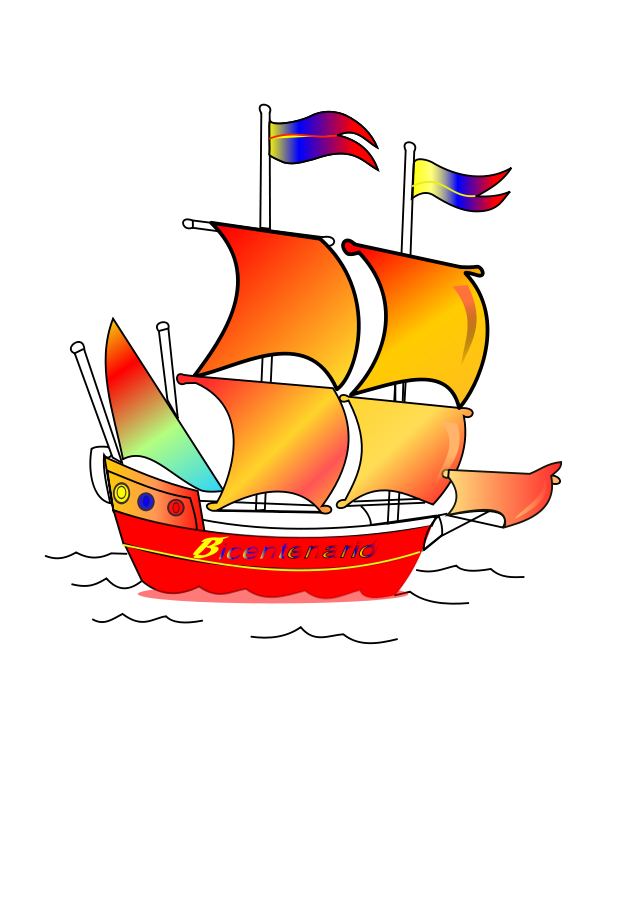 Red boat drawing free image download