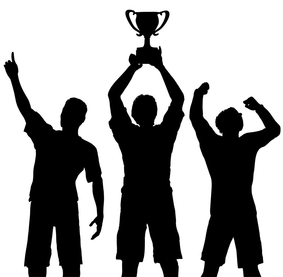 Sport Champion Trophy Clip Art drawing free image download