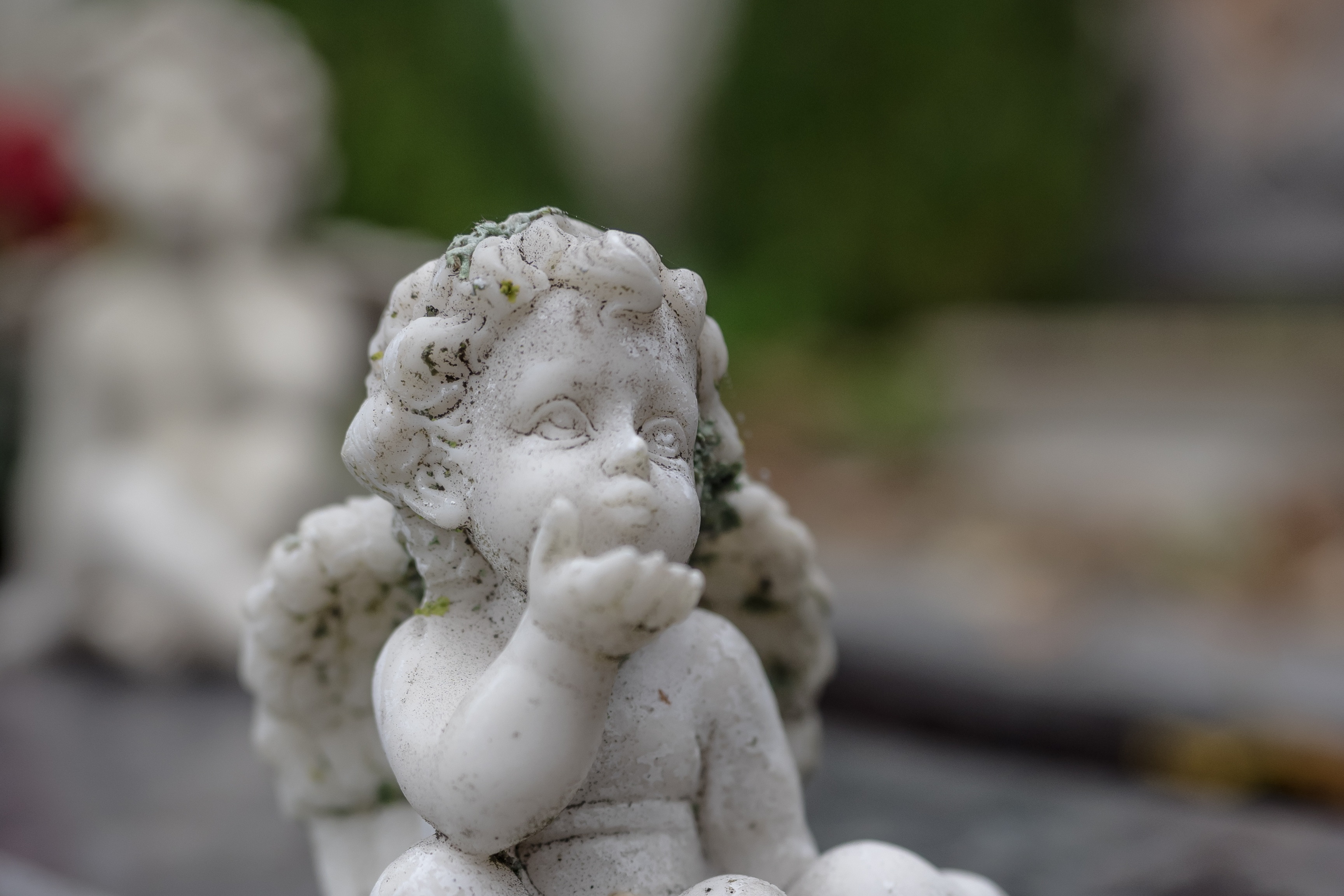 Baby angel statue free image download