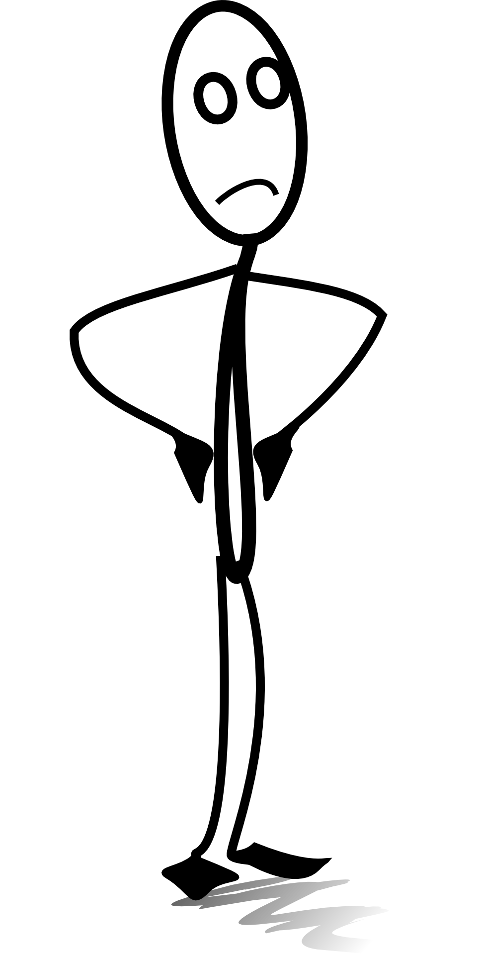 Matchstick man as a figure free image download