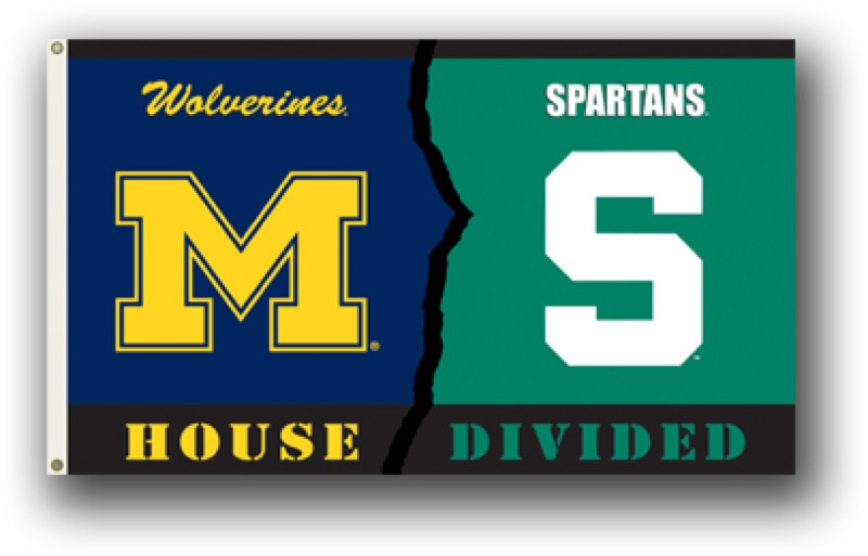İllustration of House Divided Michigan State free image download