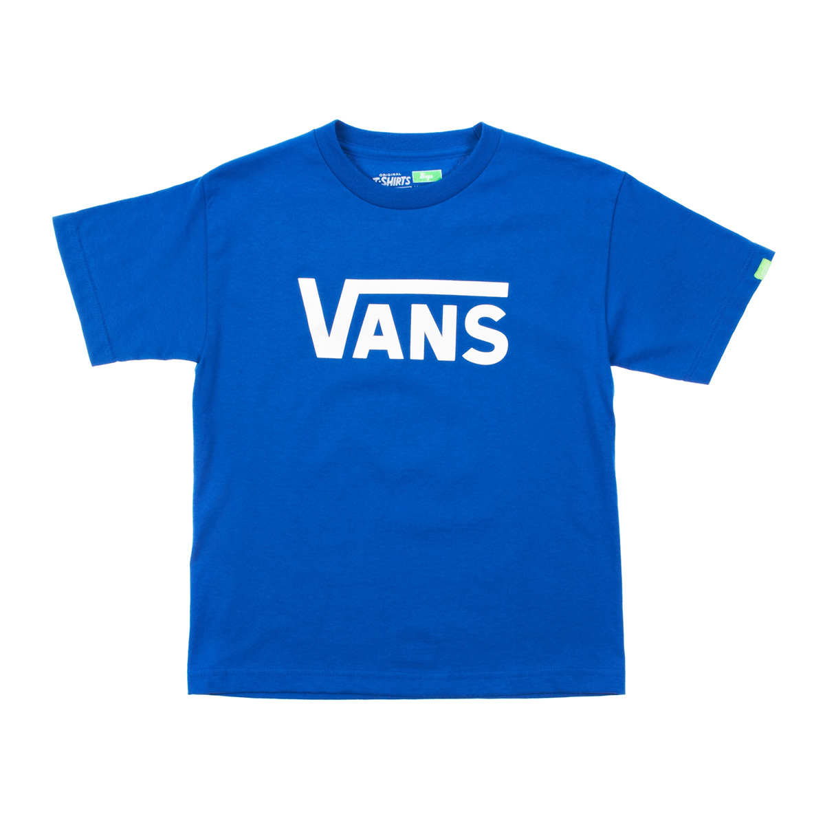 Royal Blue T-Shirt with vans logo free image download
