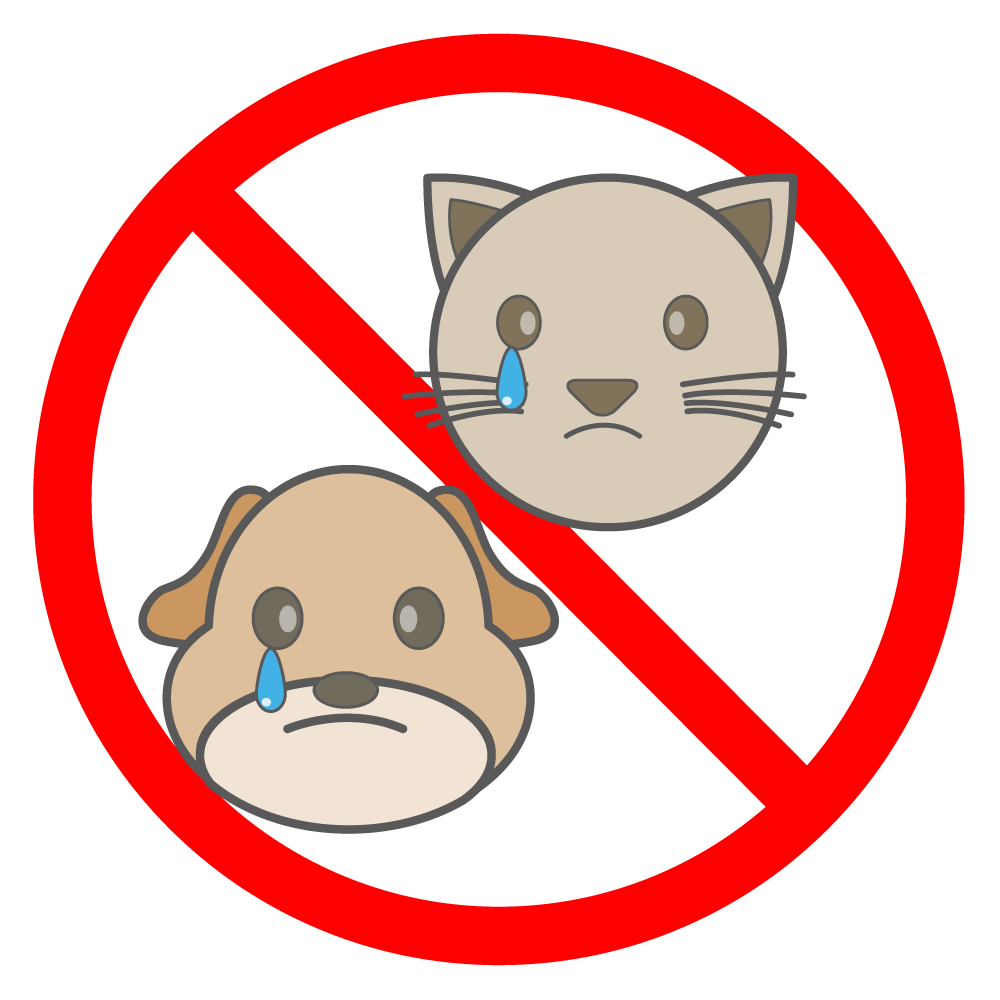 No dog and cat sign drawing free image download