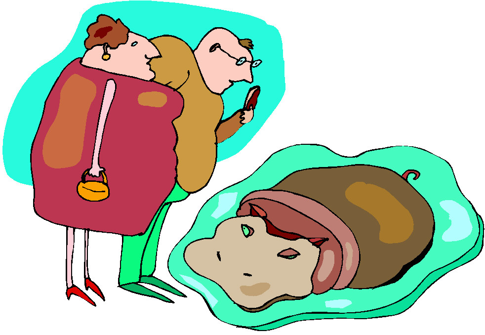 People and food drawing free image download