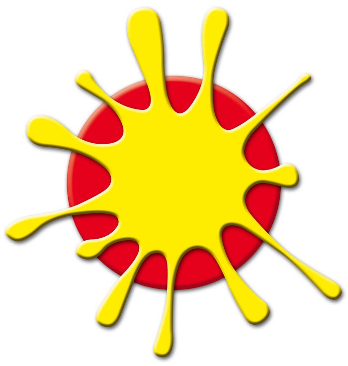 Yellow Splat N2 free image download