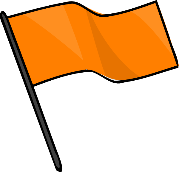 Orange Flag Clip Art N4 free image download