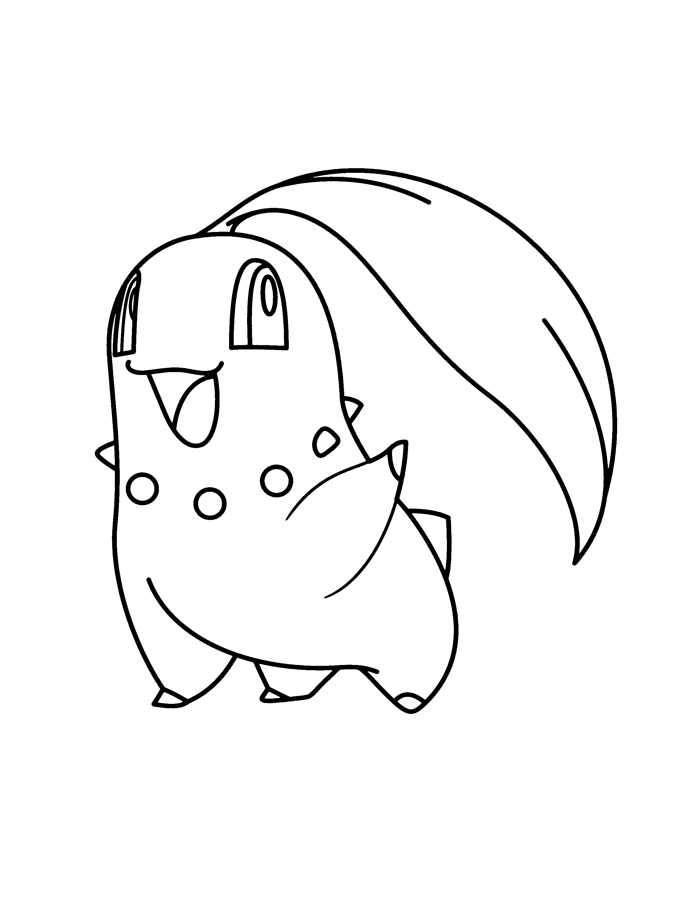 Small Pokemon Coloring Page drawing free image download