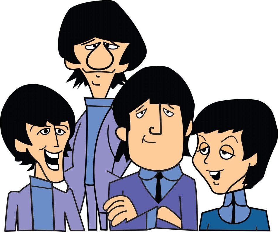 Clipart of the cartoon beatles free image download