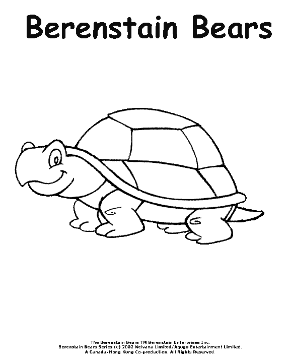 Berenstain Bears Art Coloring Pages free image download