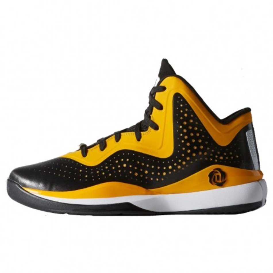 Black Gold White Adidas Basketball Shoes free image download