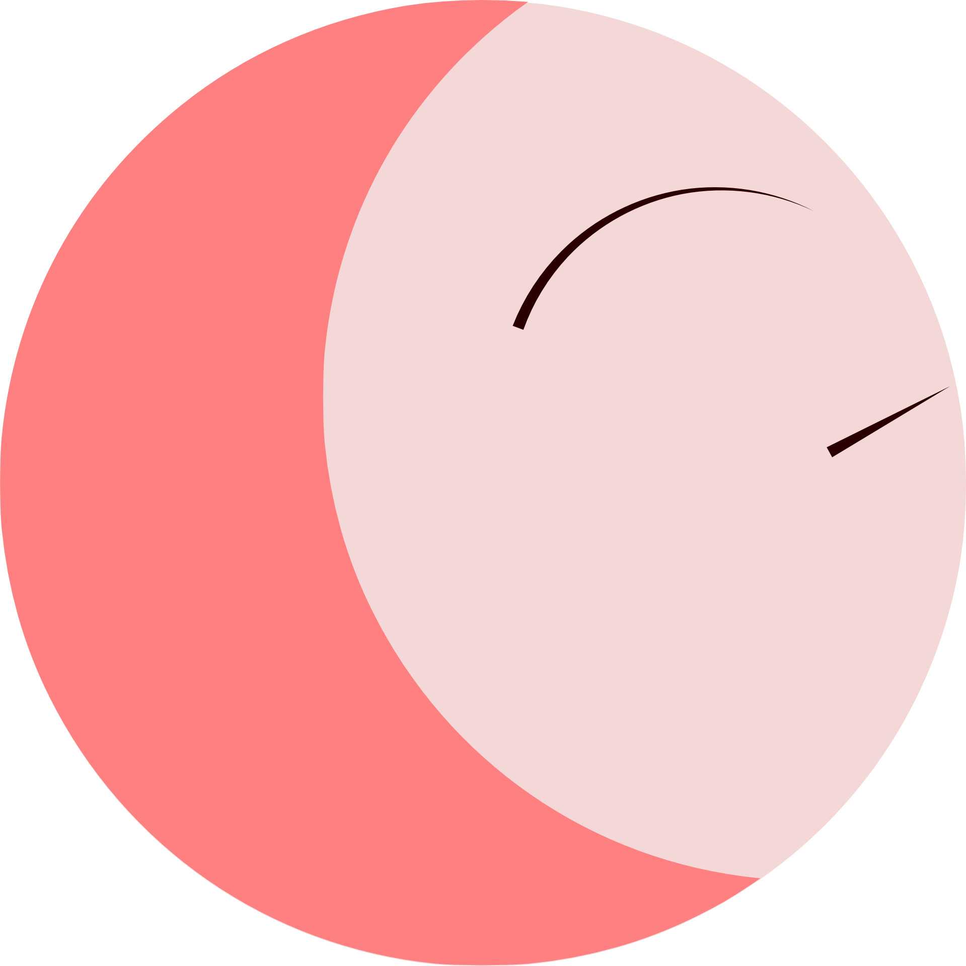 Pink man profile drawing free image download