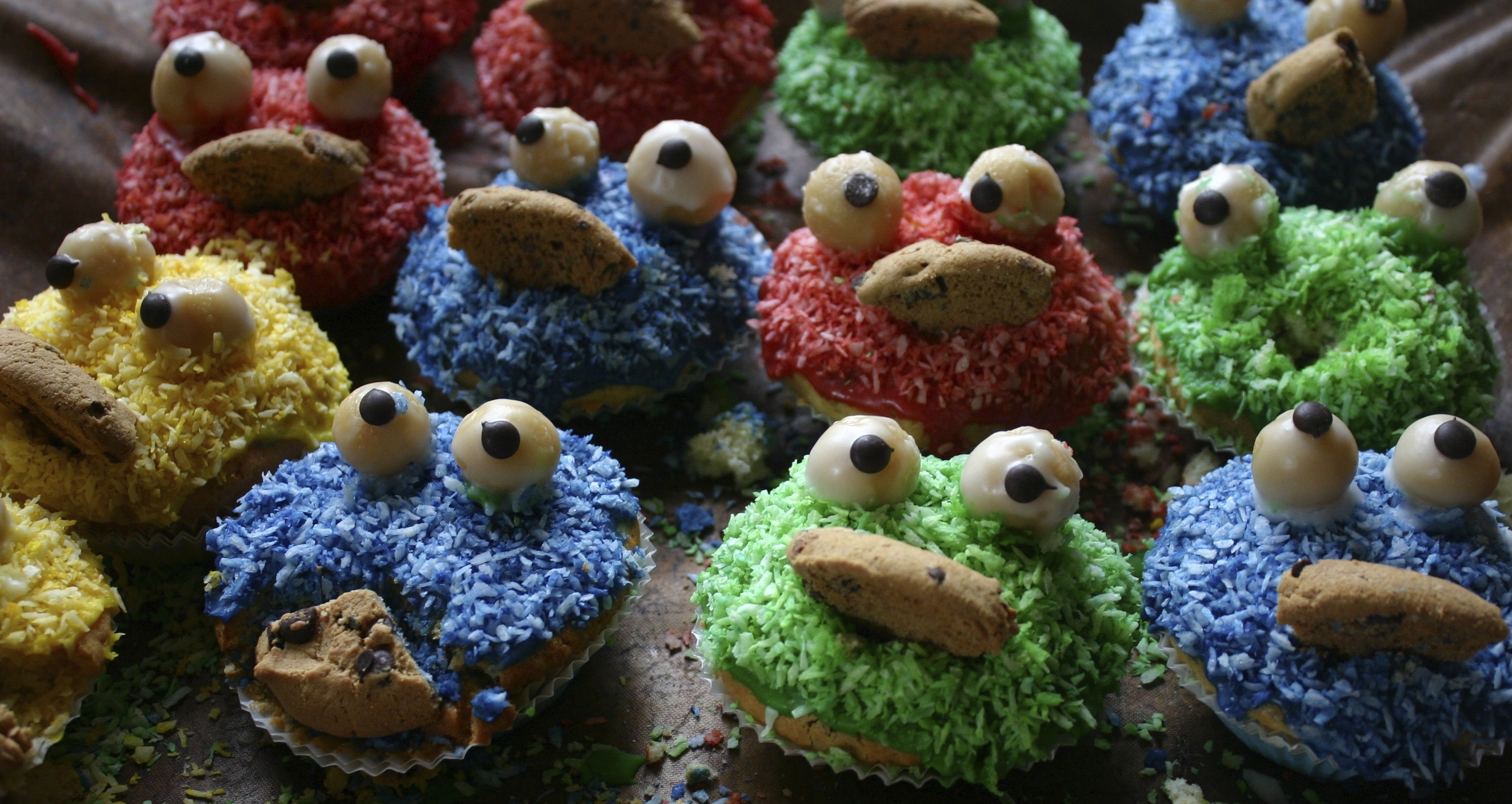 Muffins funny faces free image download