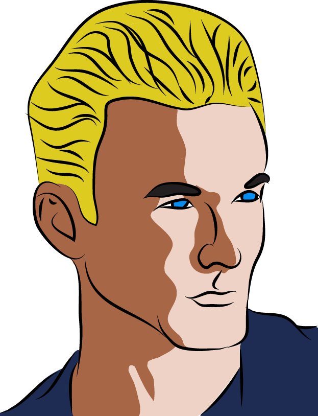 Clip art of Hunky Man free image download