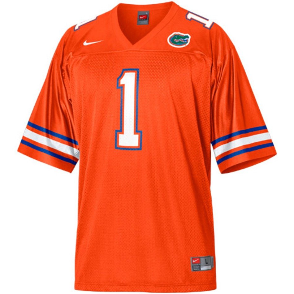 Nike Florida Gators 1 Youth Replica Football Jersey Orange free image ...