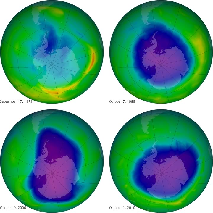 Ozone Hole Over Australia free image download