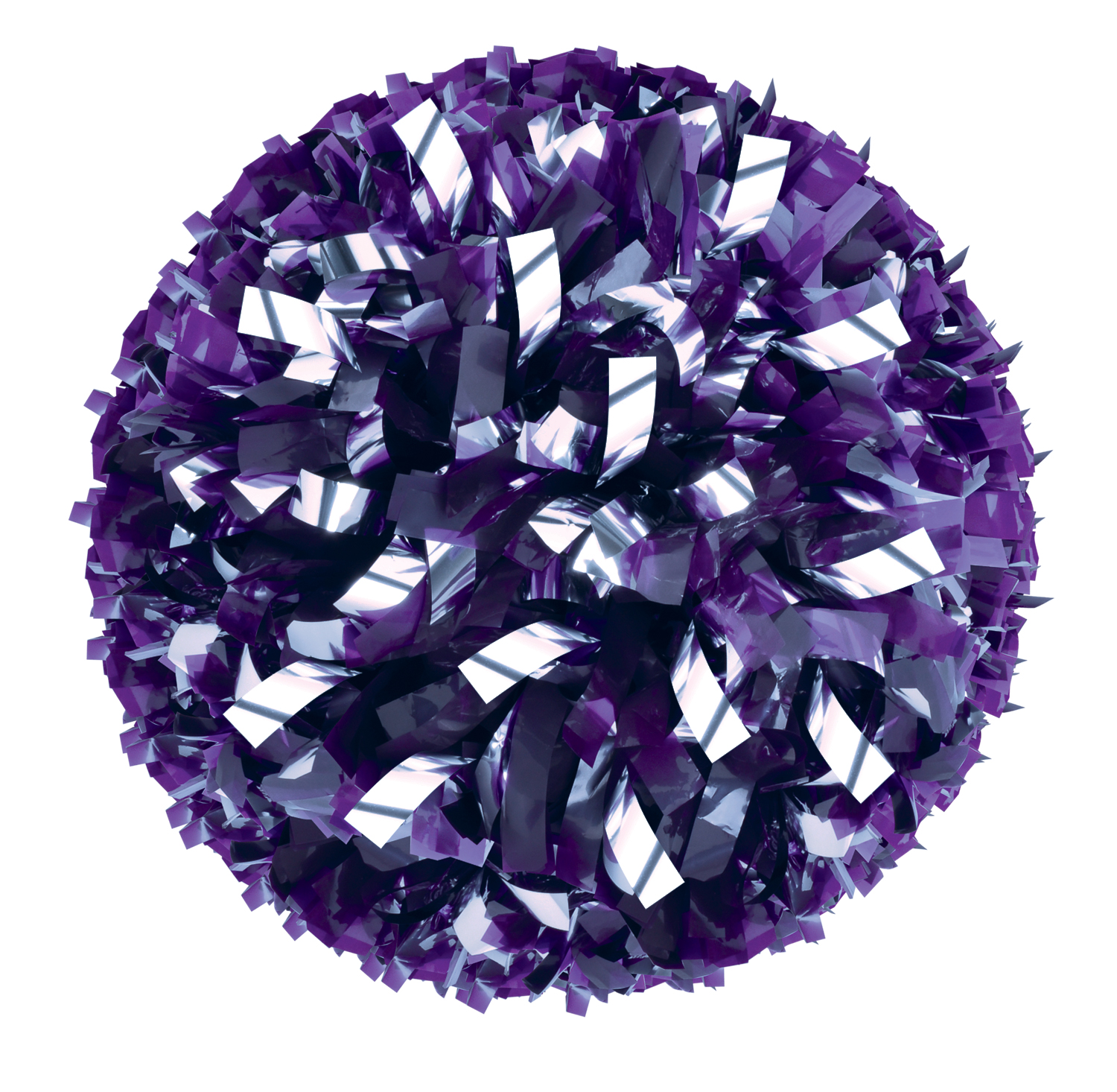 Beautiful and shining Purple Cheerleading Pom Poms free image download
