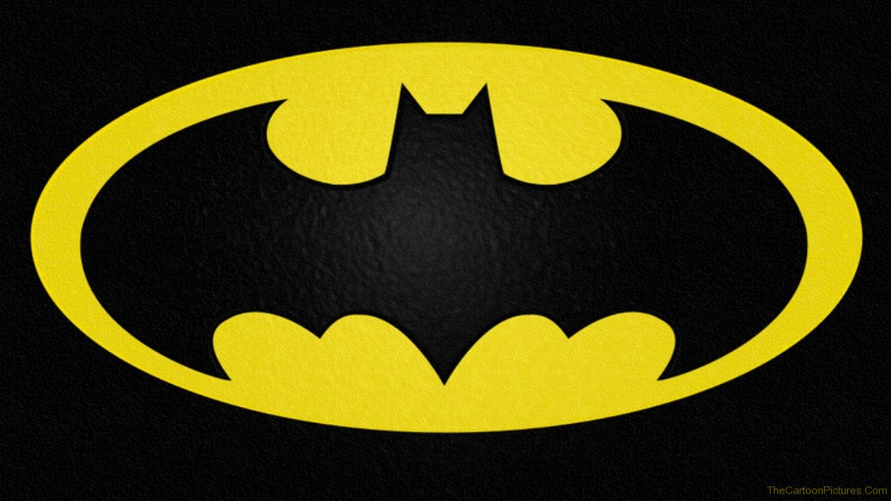 Batman, black and yellow Logo free image download