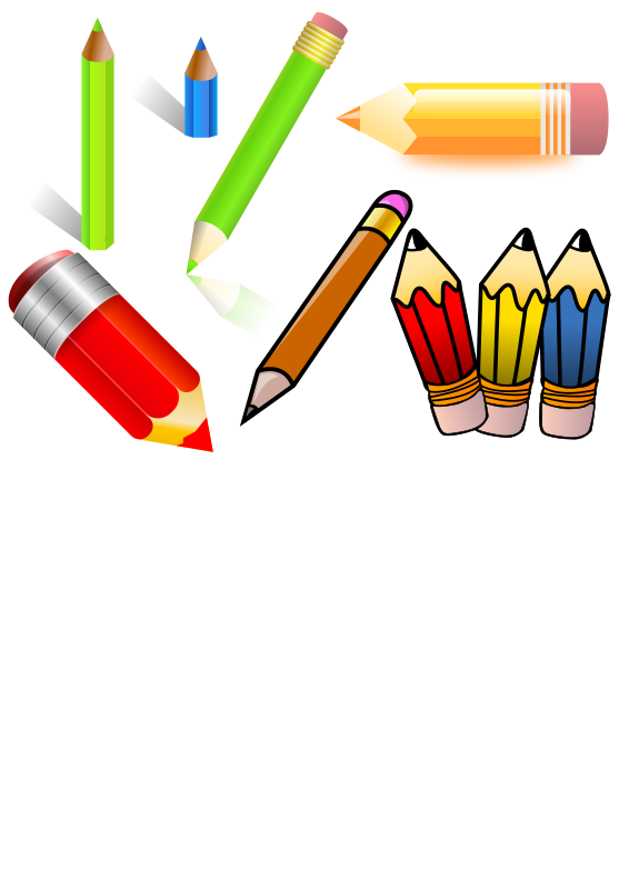 Pencil Clip Art drawing free image download