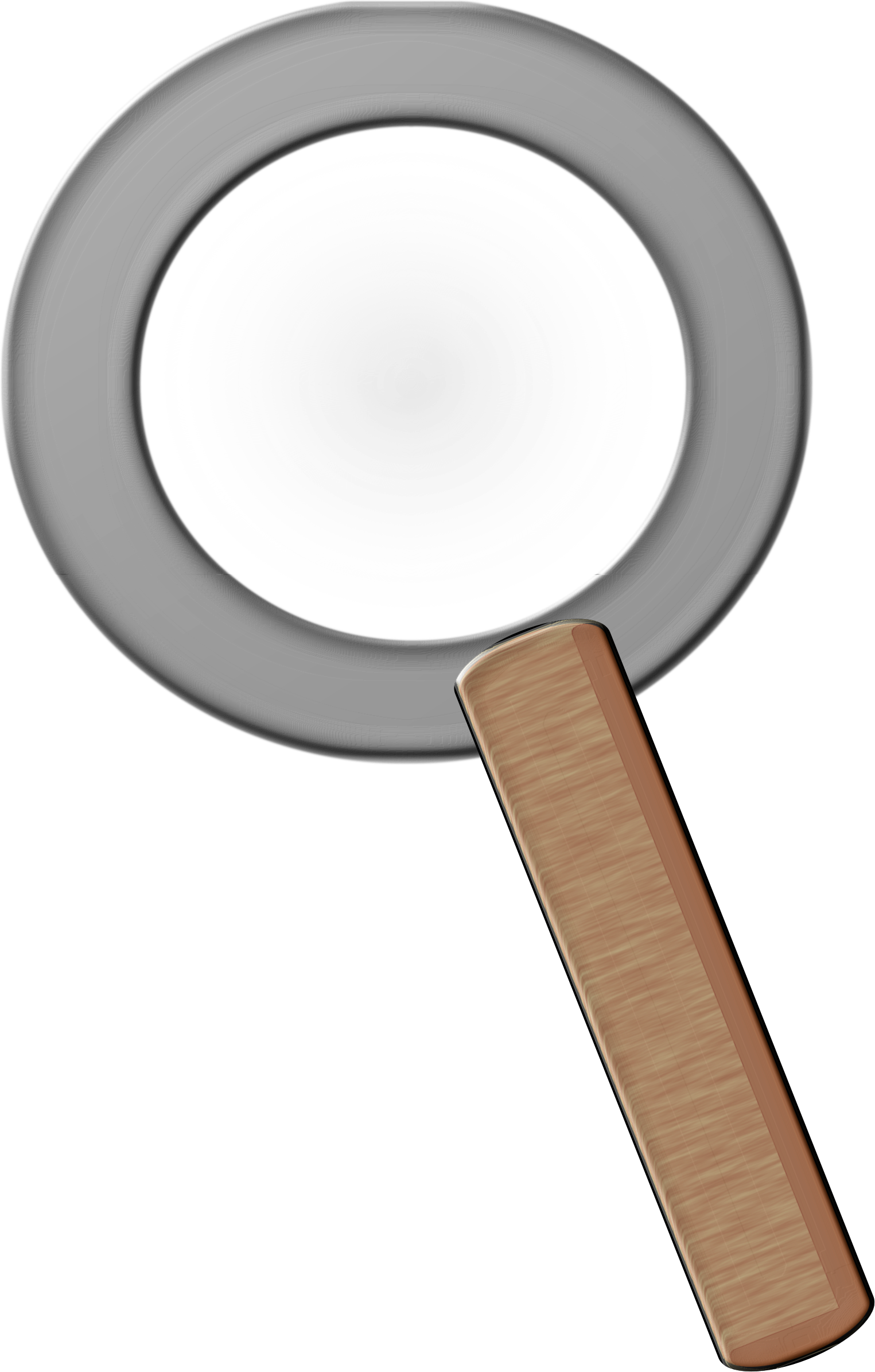 Grey magnifier drawing free image download