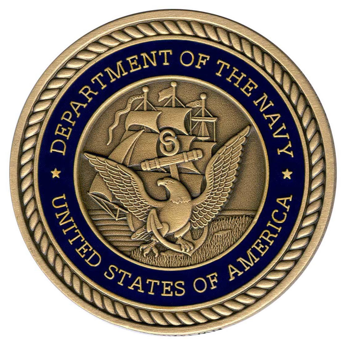 US Navy emblem with an eagle and an anchor free image download