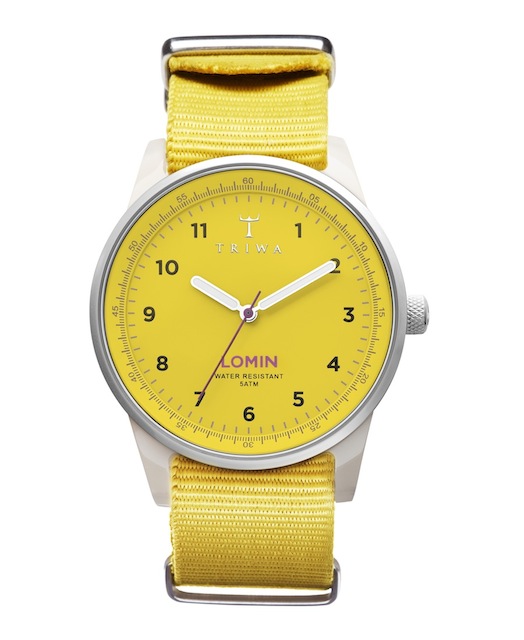 TRIWA Yellow Lomin Watch free image download