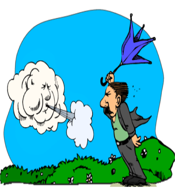 Cold Windy Weather Clip Art free image download
