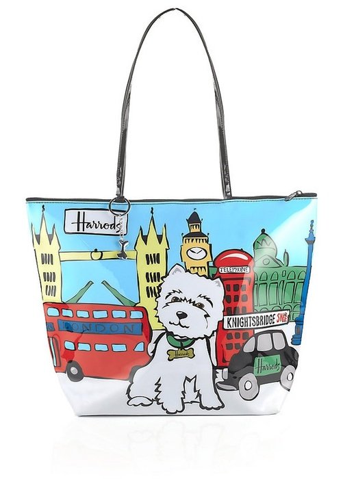 Harrods Westie Bag drawing free image download