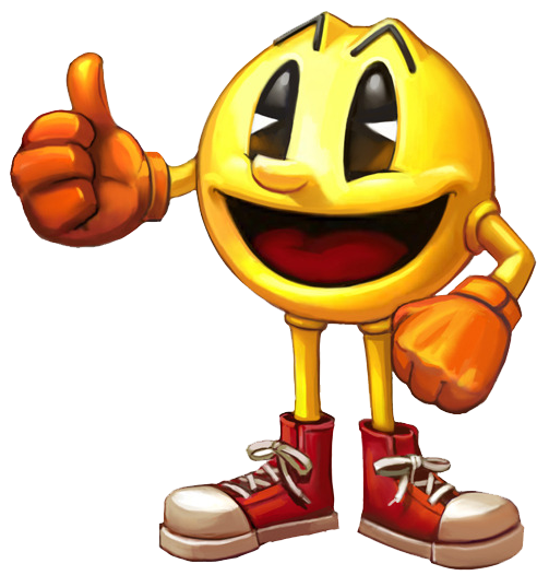 Pac Man Thumbs Up free image download