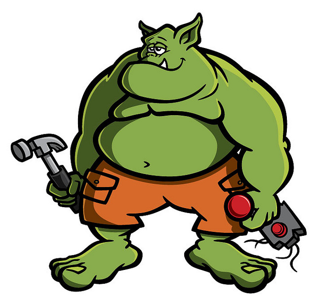 Cartoon Ogre N2 free image download