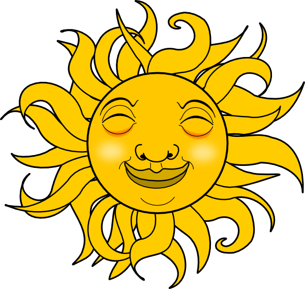 Sun Clip Art N280 free image download