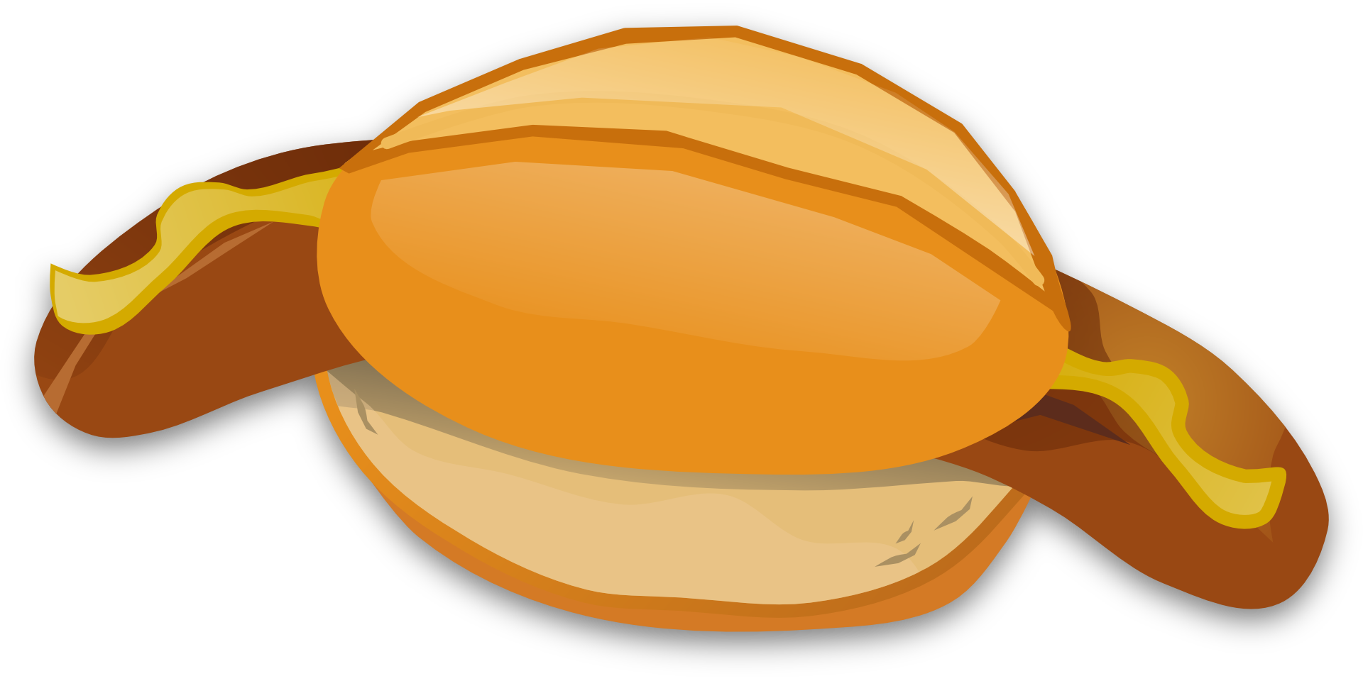 Bratwurst, german sausage drawing free image download