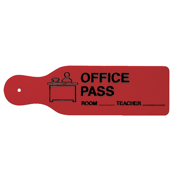 Office Pass Reusable Paddle Passes free image download