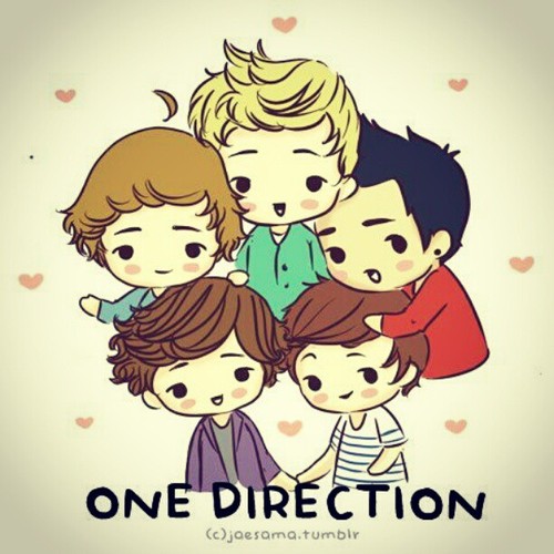 One Direction Cartoon N2 free image download