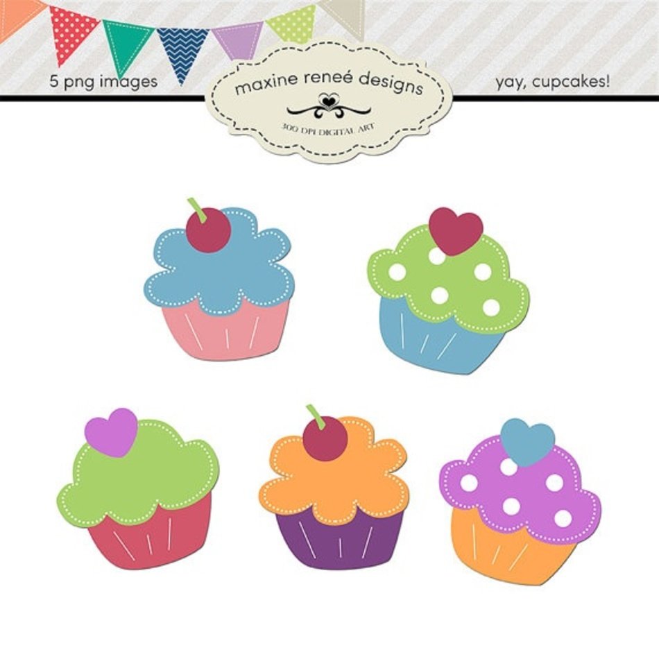 Cupcake Clip Art N108 free image download