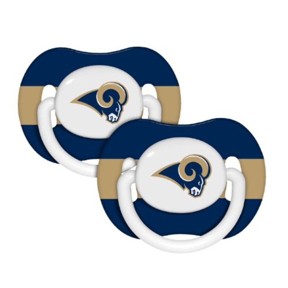 St Louis Rams Pacifier Set 2 Pack free image download
