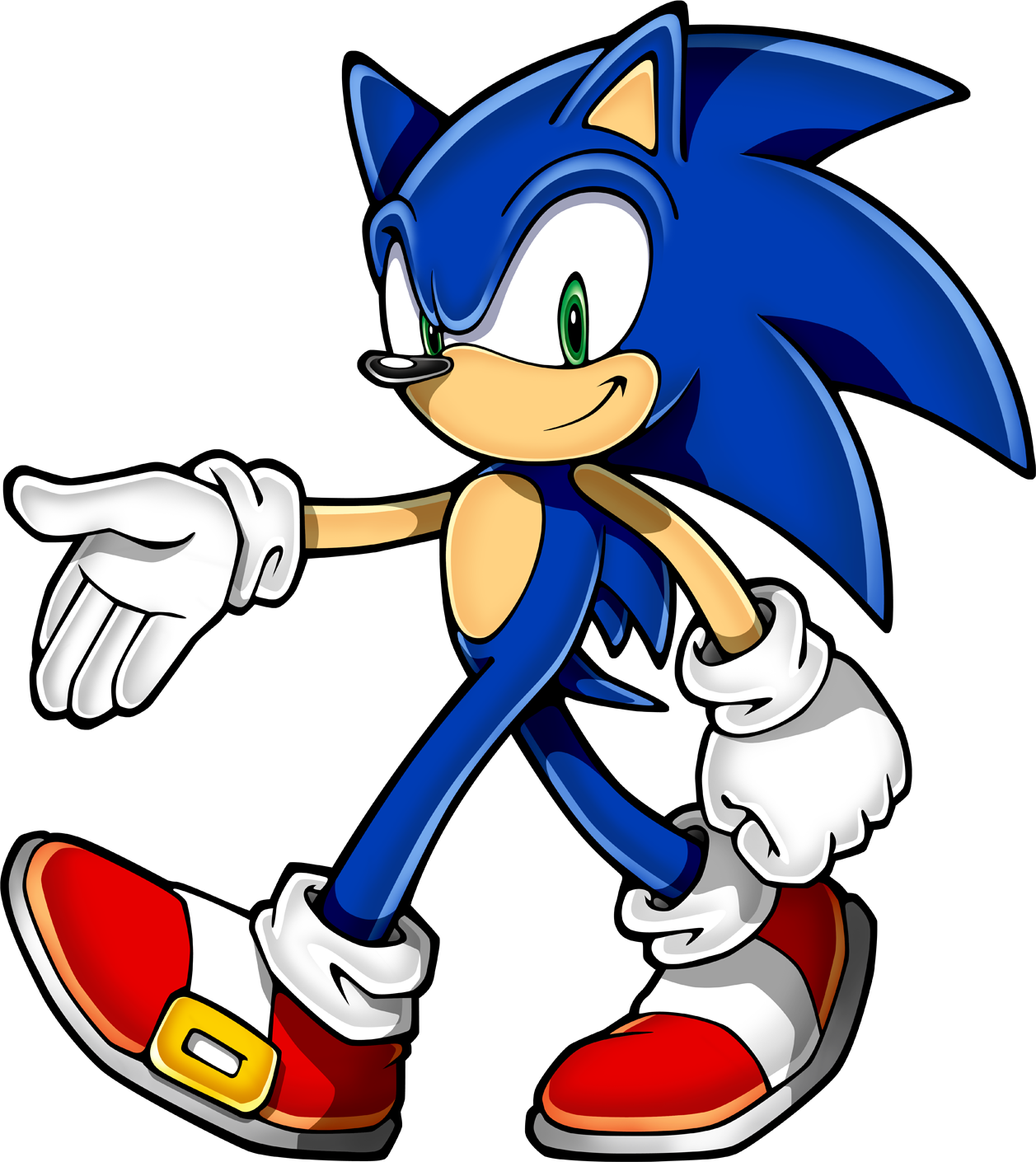 Cartoon of Sonic hedgehog free image download