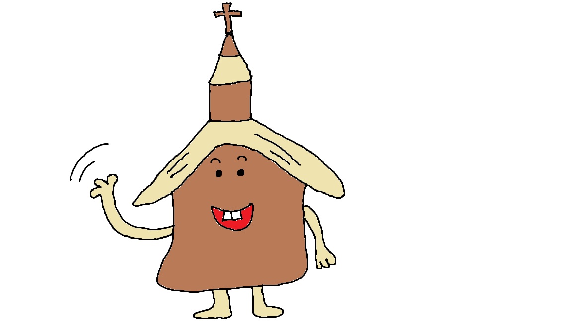 Funny church as a picture for clipart free image download