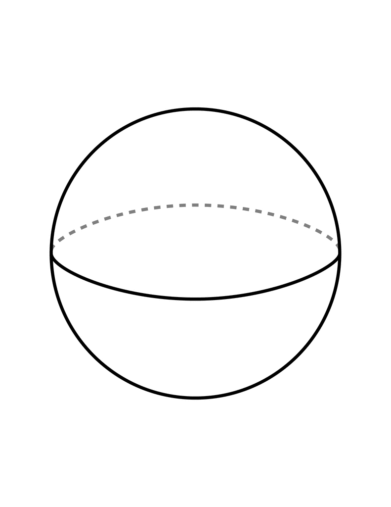 Download Drawing 3D Shapes Drawing 3D Sphere PNG Drawing 3D Easy
