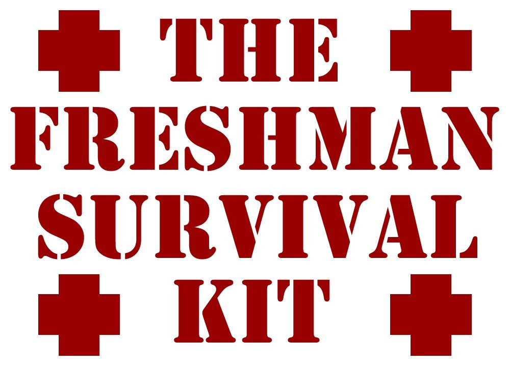 Freshman Survival Kit as an emblem free image download