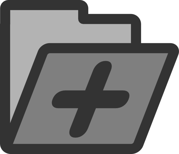 Add Folder Clip Art free image download
