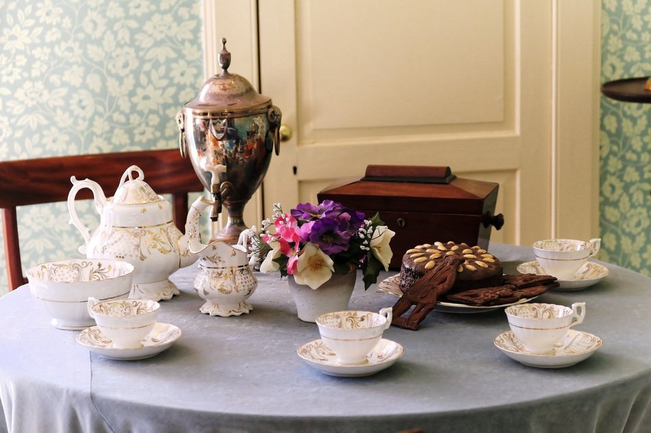 Table Served For Tea Party Free Image Download